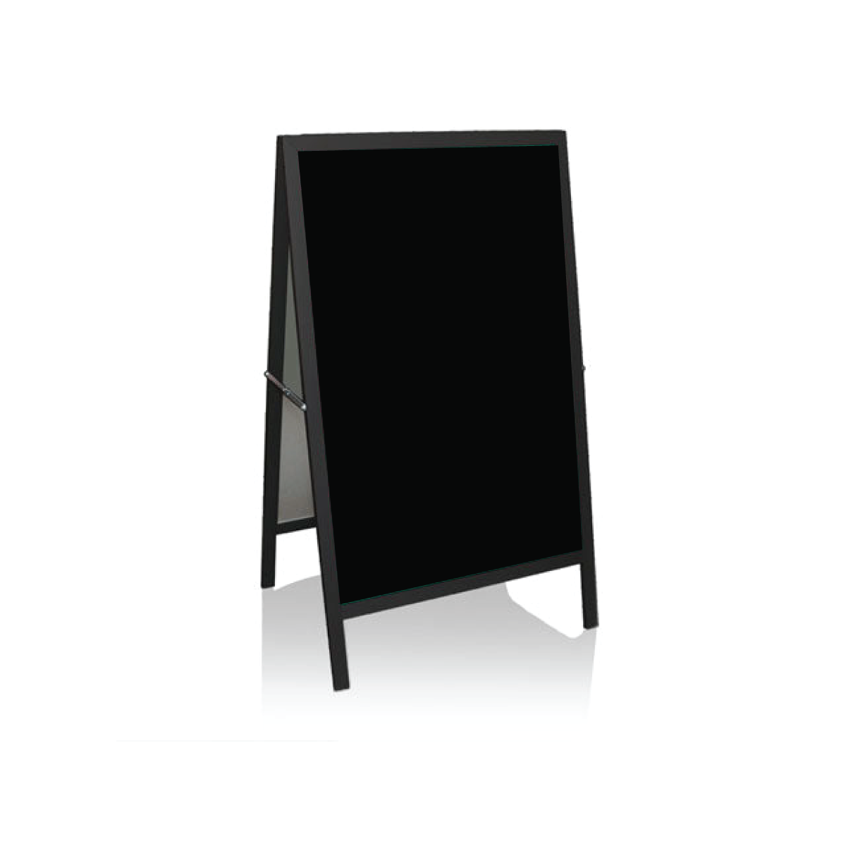 Ebony Aluminum A-Frame | Ceramic Steel Chalkboard – New York Blackboard