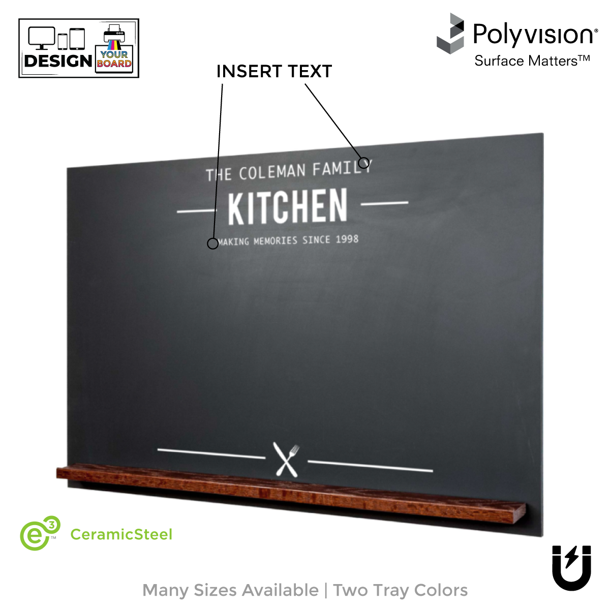 Kitchen Logo Original | Custom Printed Landscape Chalkboard – New York ...