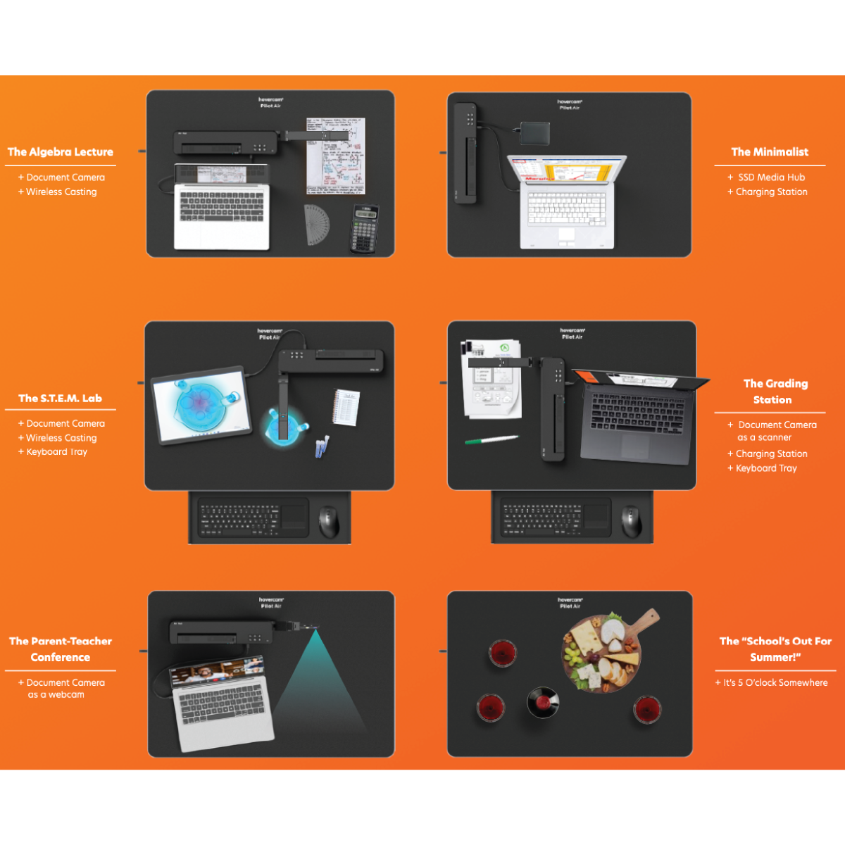 Pilot Air | Hovercam Wireless Digital Teaching Station – New York Blackboard