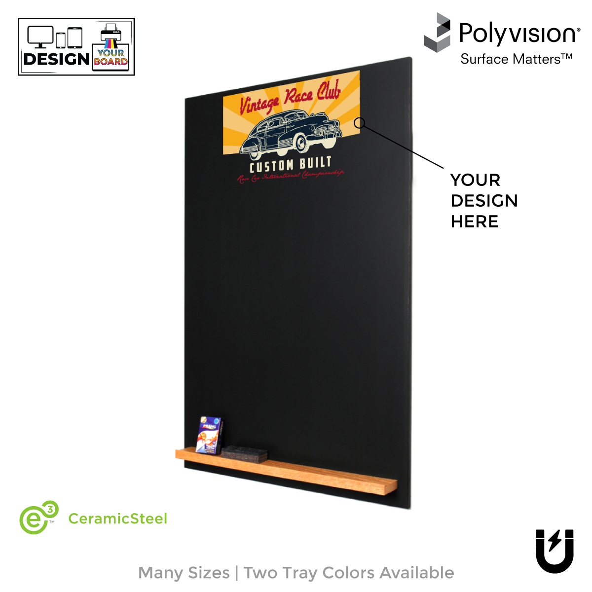 The Original | Custom Printed Portrait Chalkboard – New York Blackboard