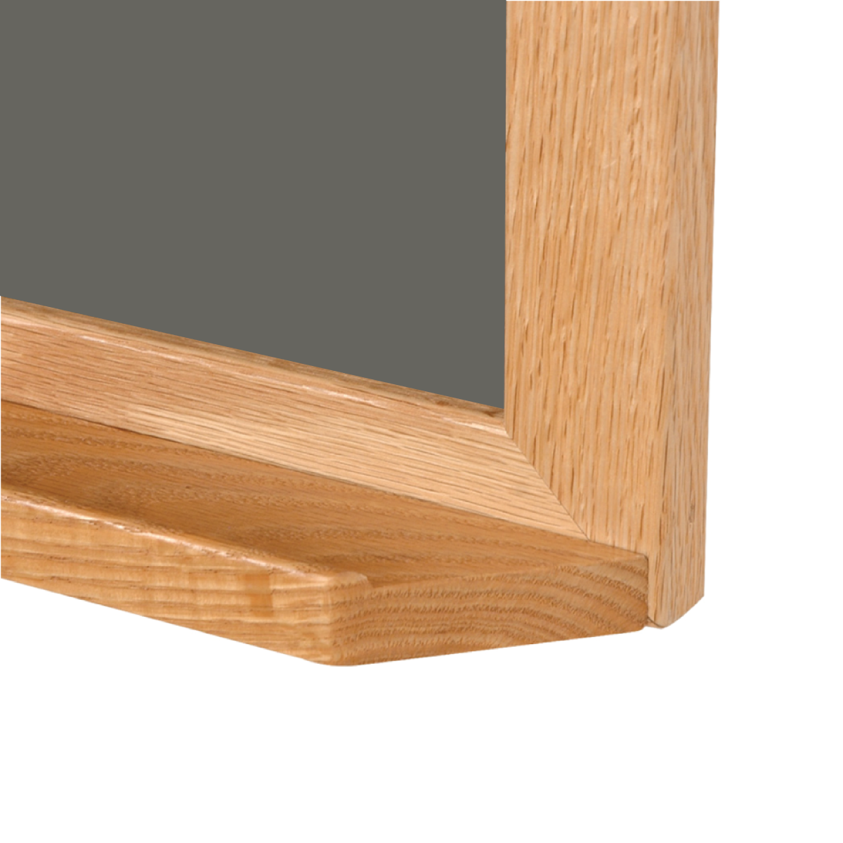 Wood Frame | Ceramic Steel Slate Gray Portrait Chalkboard – New York ...