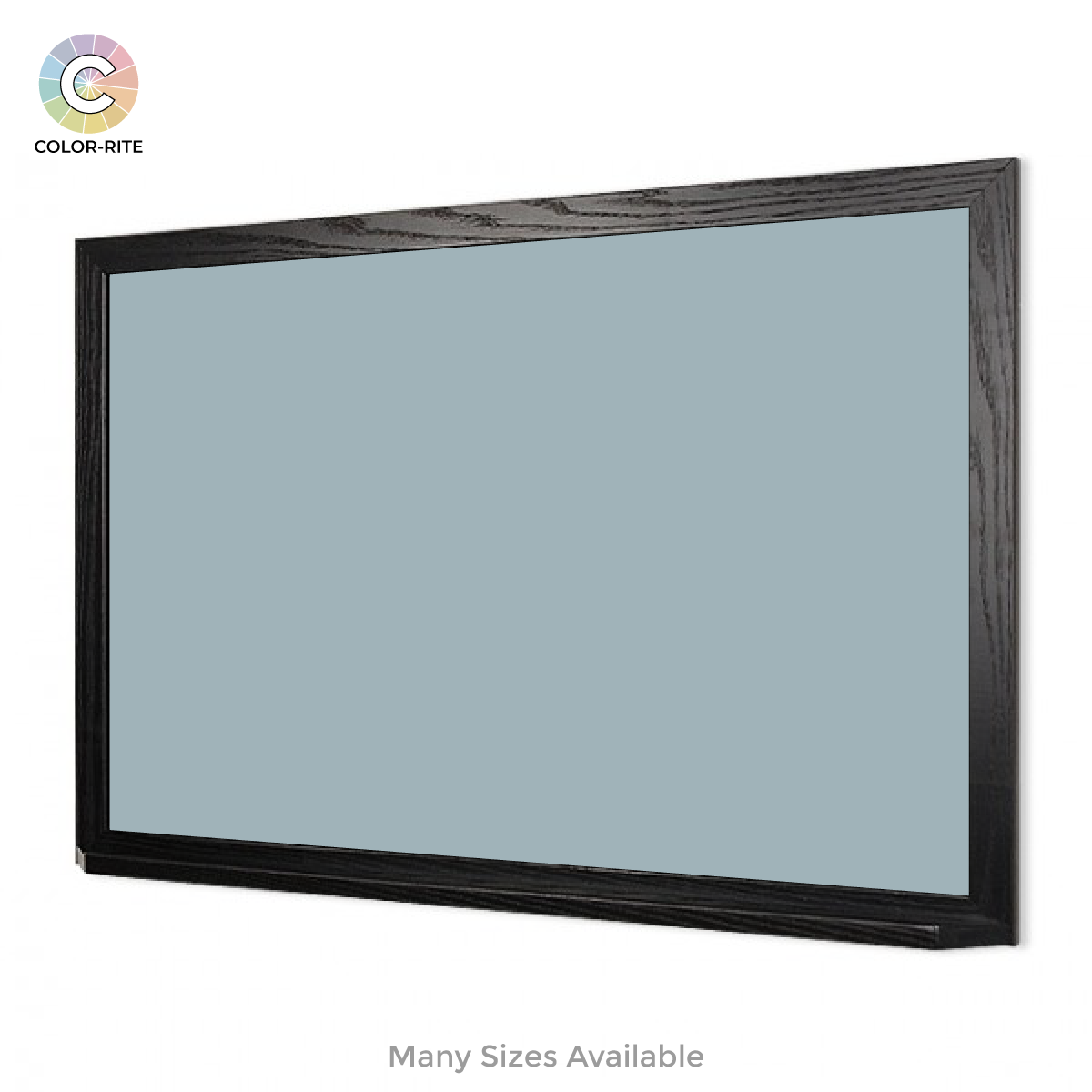Wood Frame | Clearwater | Landscape Color-Rite Non-Magnetic Whiteboard ...