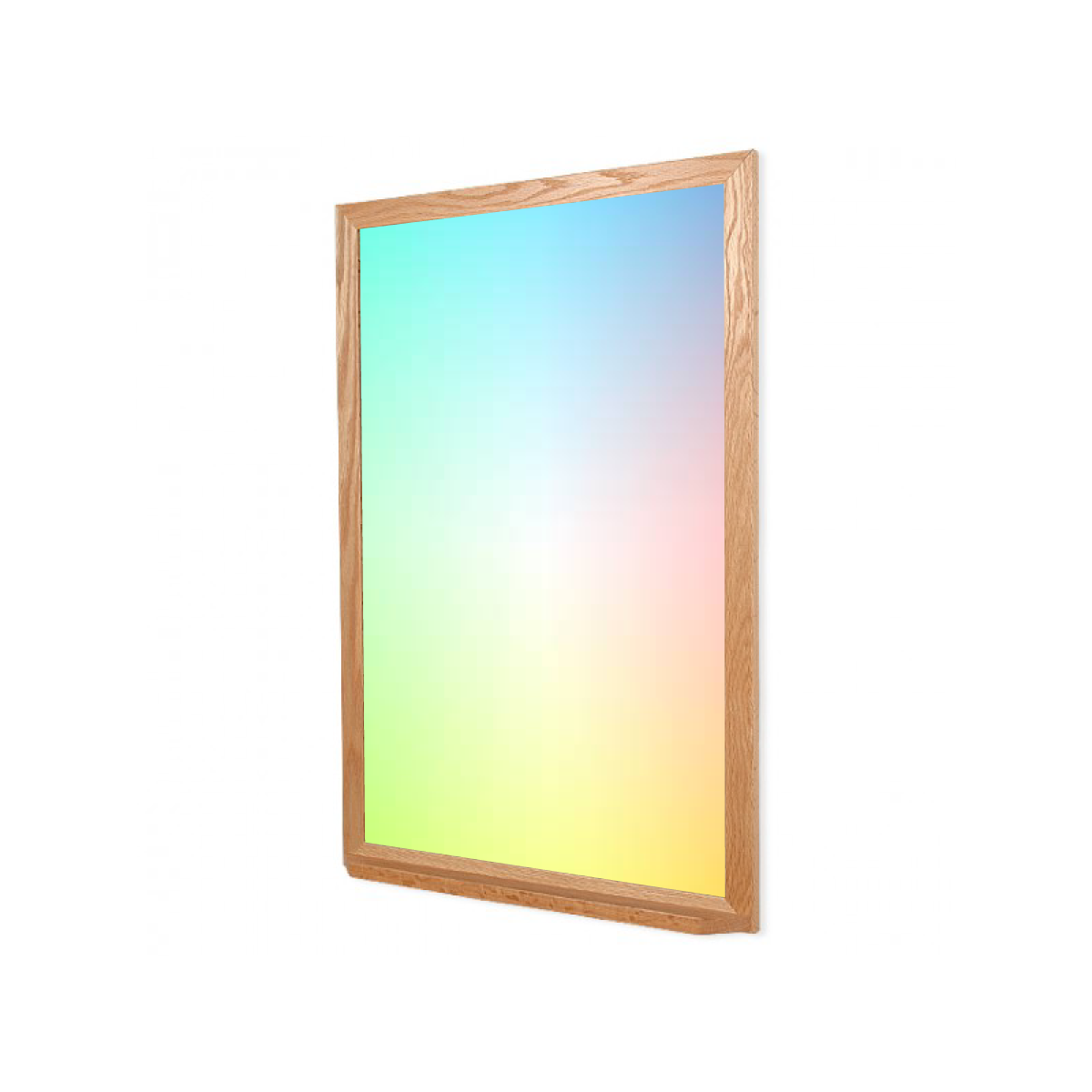 Wood Frame | Custom Colored | Portrait Color-Rite Non-Magnetic Whitebo ...