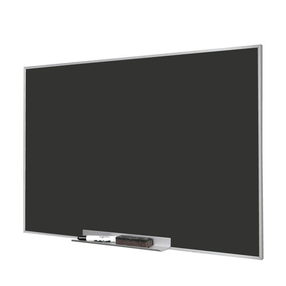 Satin Minimalist Frame | Landscape Black Ceramic Steel Chalkboard – New ...