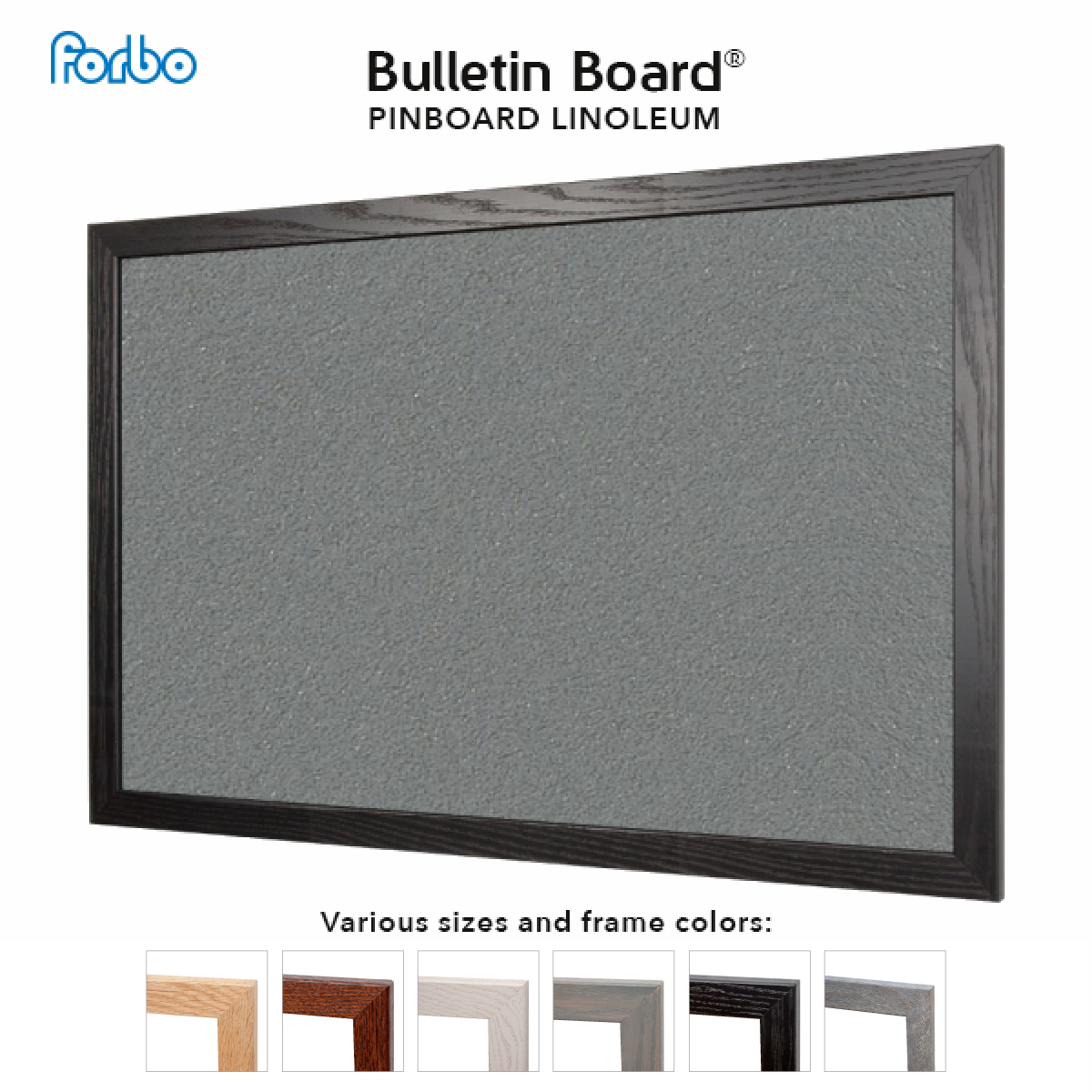 Duck Egg | FORBO Bulletin Board with Wood Frame – New York Blackboard