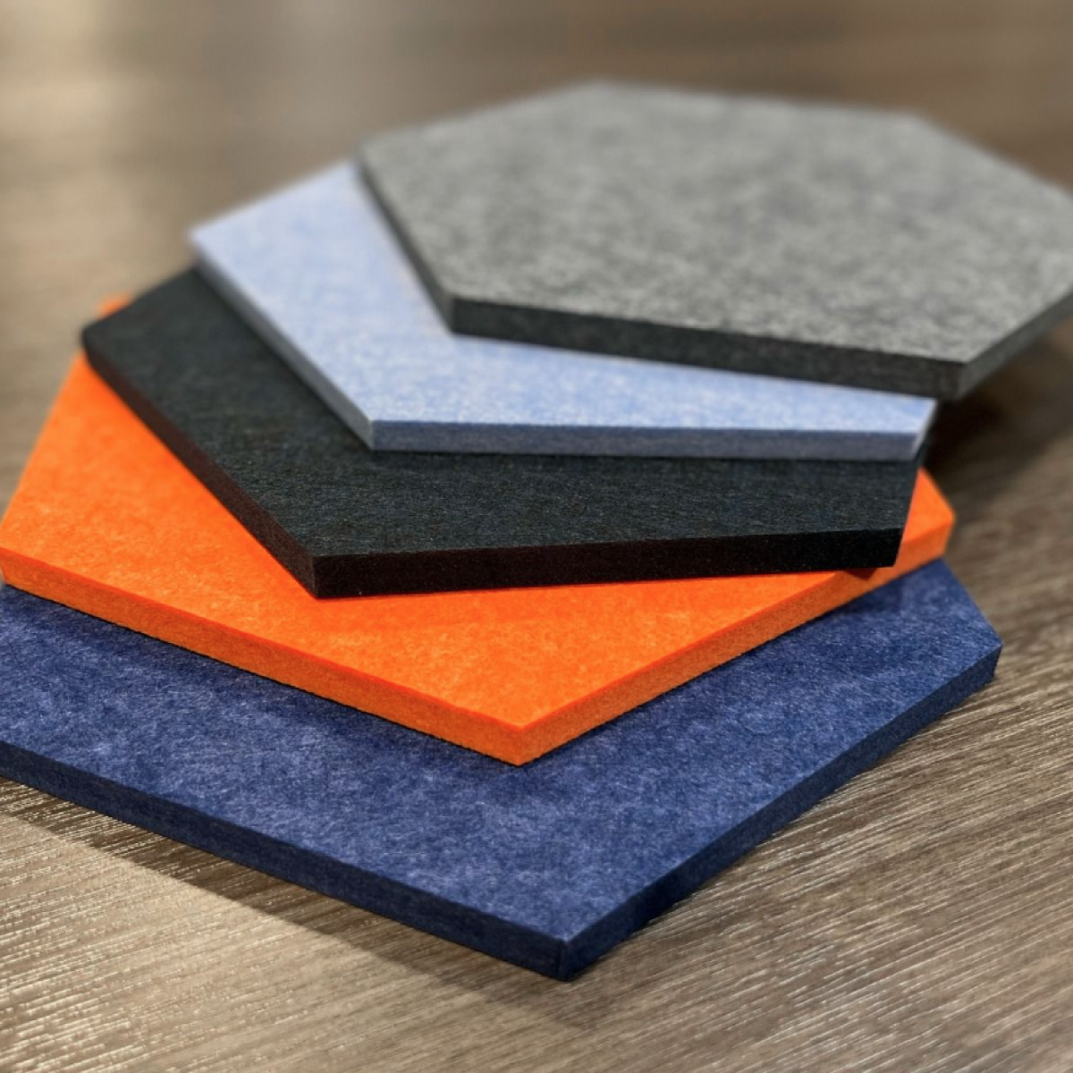 Stick-On Decorative Acoustic Panels | Orange 6-Pack – New York Blackboard