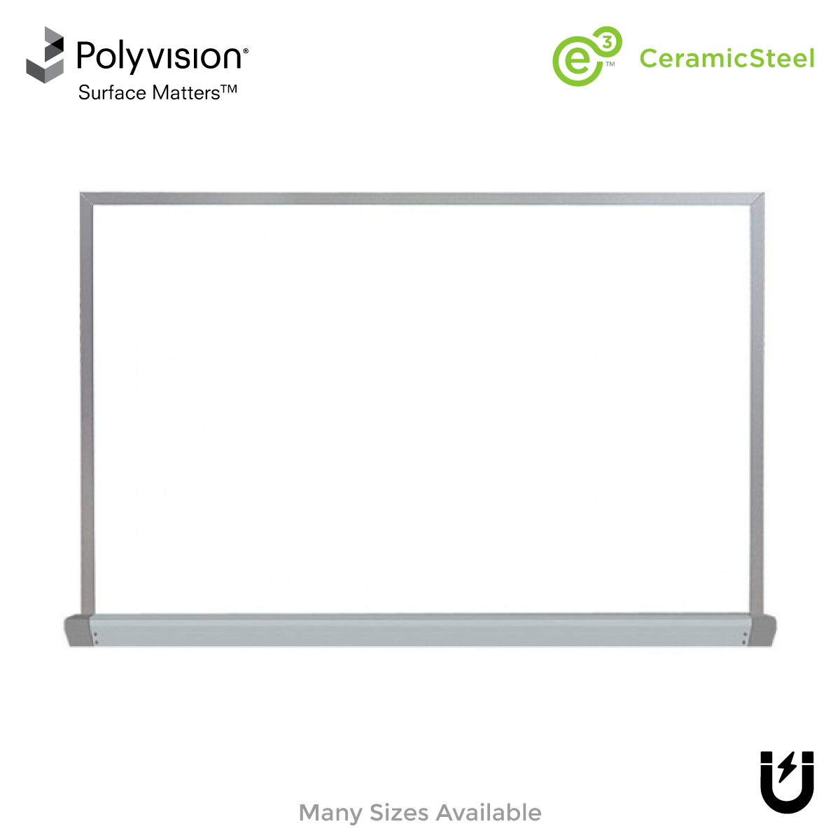 Satin Aluminum Frame | Box Tray Whiteboard – New York Blackboard