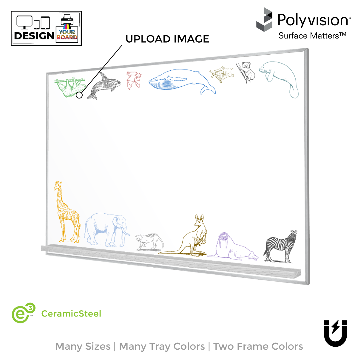 The Minimalist Wood | Custom Printed Landscape Whiteboard – New York ...
