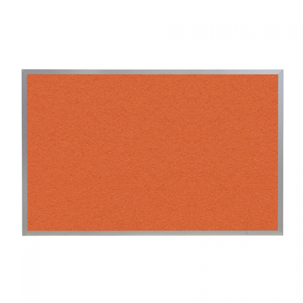 Tangerine Zest | FORBO Bulletin Board with Aluminum Frame – New York ...